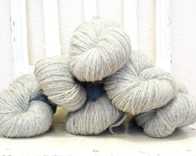 Grey Lithuanian DK Light Worsted Wool Threads 100 G./3,5oz. for ...