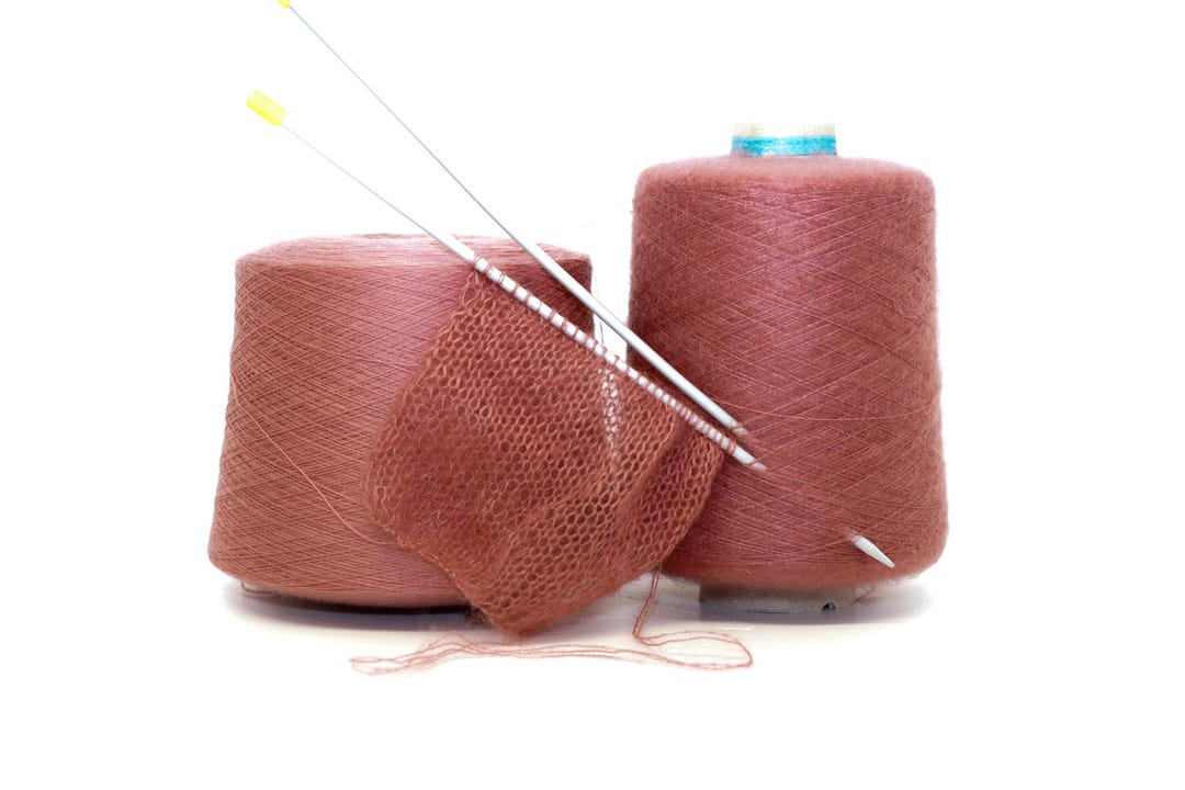 Rosewood Silk Mohair + Merino Yarn Duo – 100g / 3.5oz – Choose From 2 ...