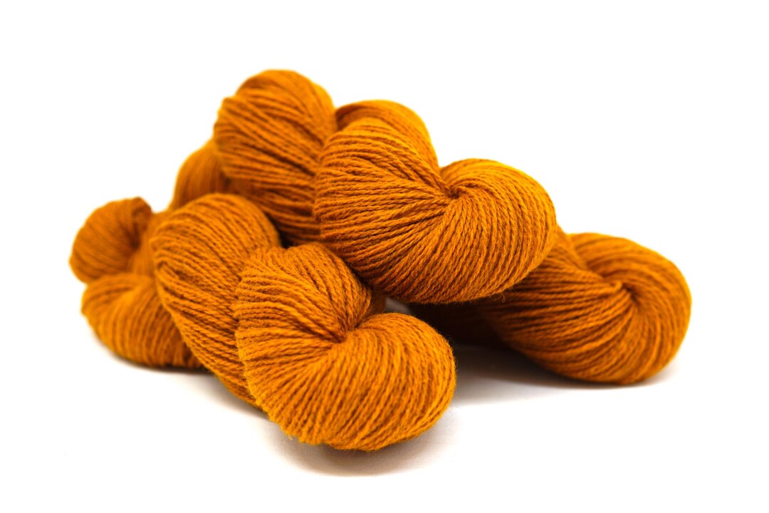 Light Cinnamon - Soft Fingering Wool Yarn Blend - 80% Wool/20po - for ...