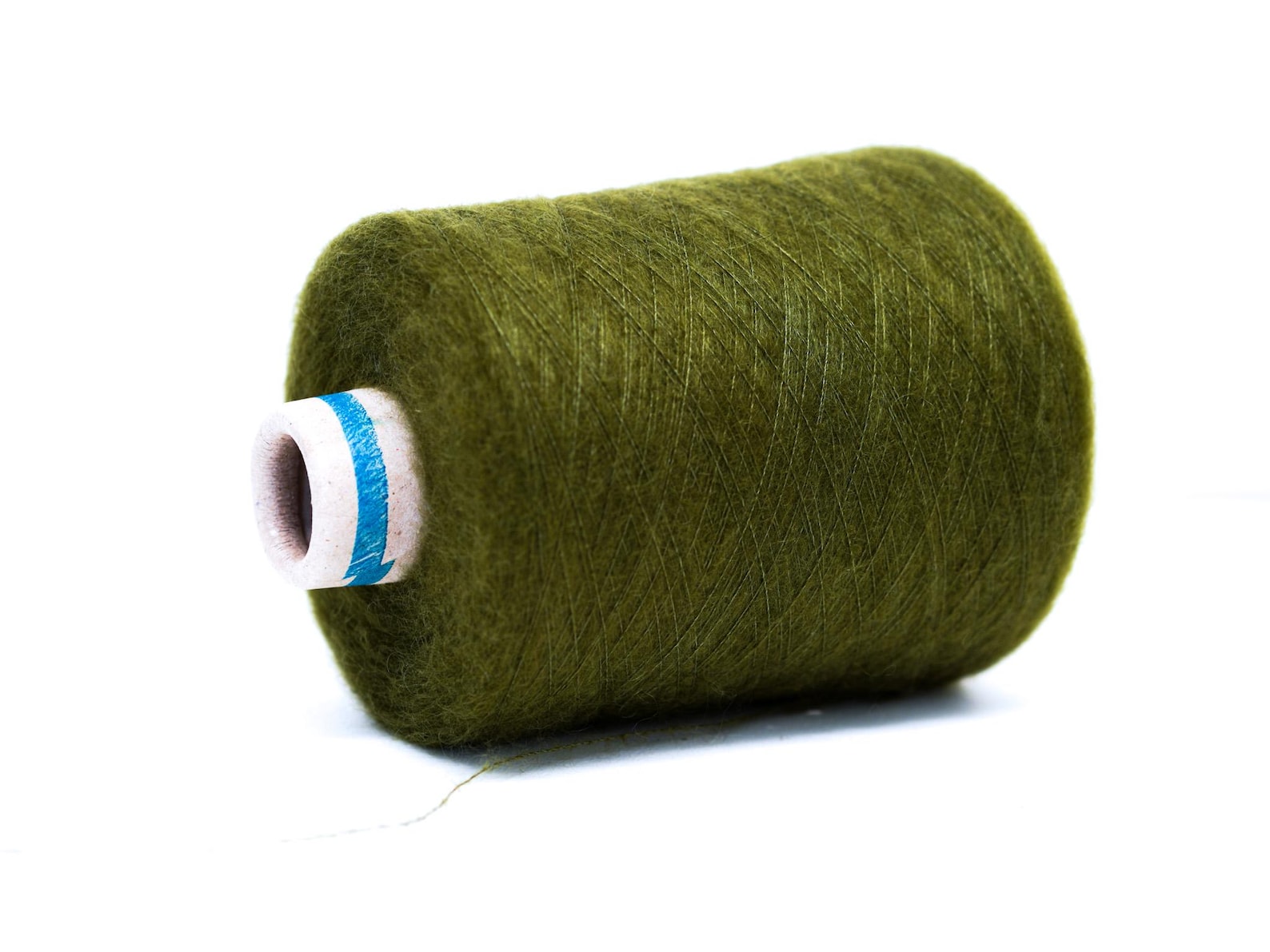 Moss Green Mohair Silk Yarn Set: Italian Lace Weight Knitting & Crochet ...