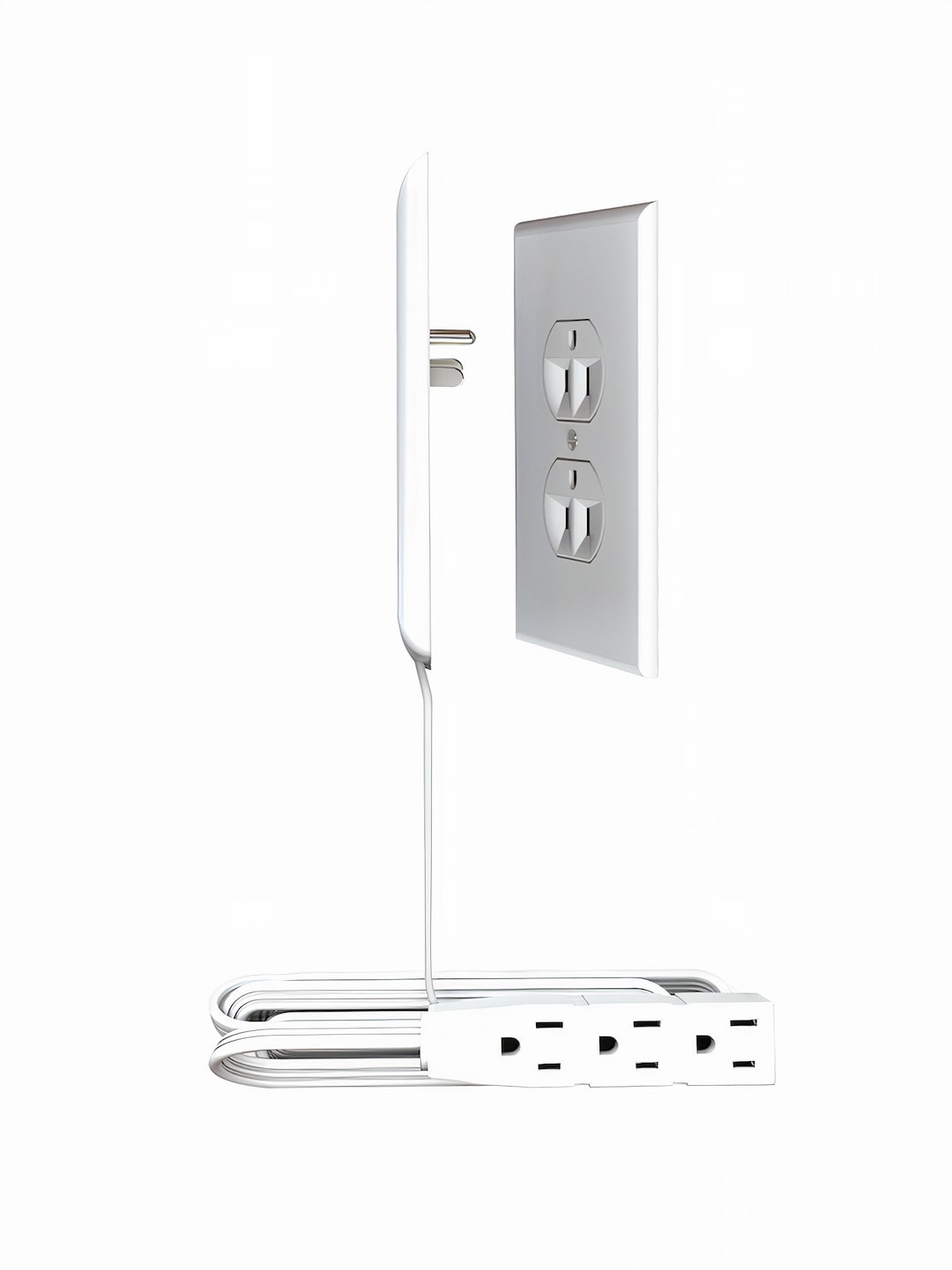 Sleek Socket for Inverted Outlets Ultra-thin Outlet W/cord - Etsy