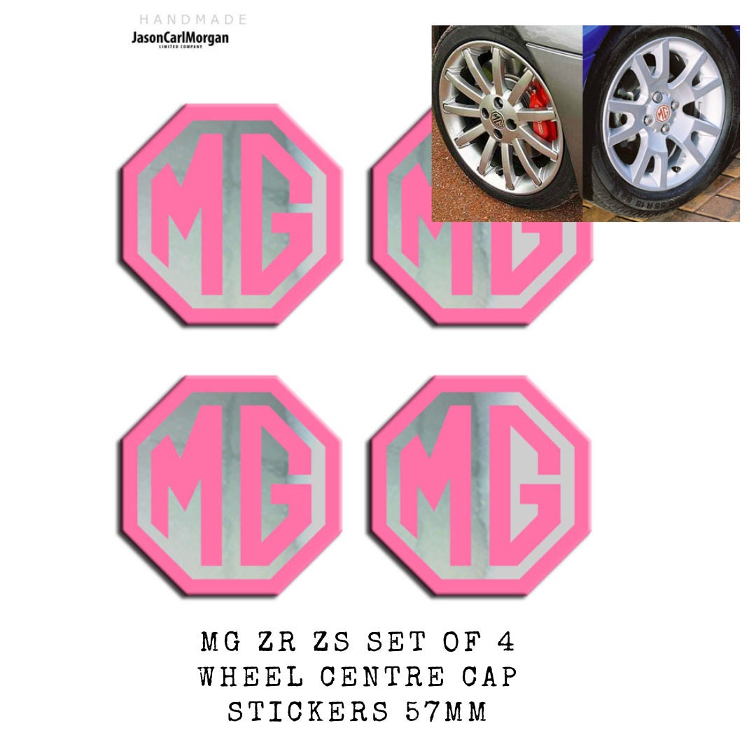 MG ZT LE500 Year Style Front & Rear Insert Centre Caps Hub - Etsy
