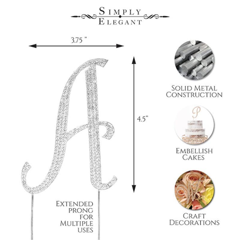 G Cake Topper - Etsy