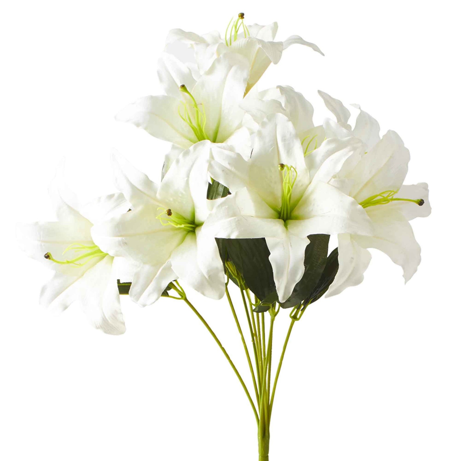 Simple Elements Artificial White Lily Flower 21 Inches Faux - Etsy