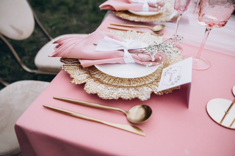 Plastic Charger Plate Table Decor for Parties Dinner - Etsy