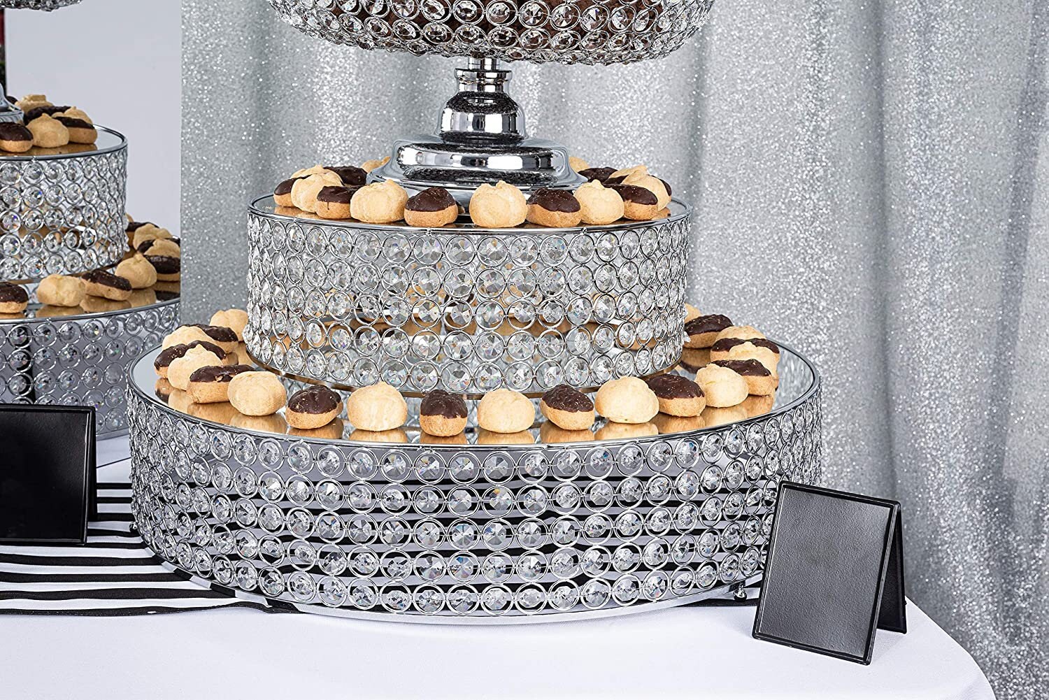 Crystal Cake Stand 10"-gold - Etsy