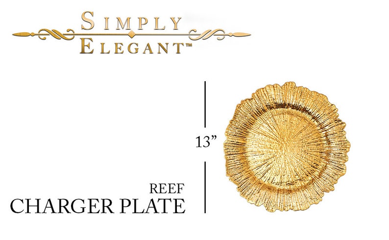 Plastic Charger Plate Table Decor for Parties Dinner - Etsy