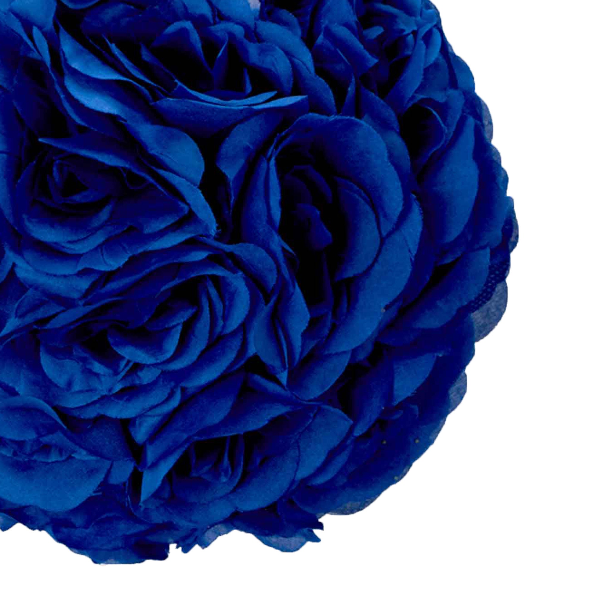 10 Round Silk Pomander Rose Kissing Ball With Satin - Etsy