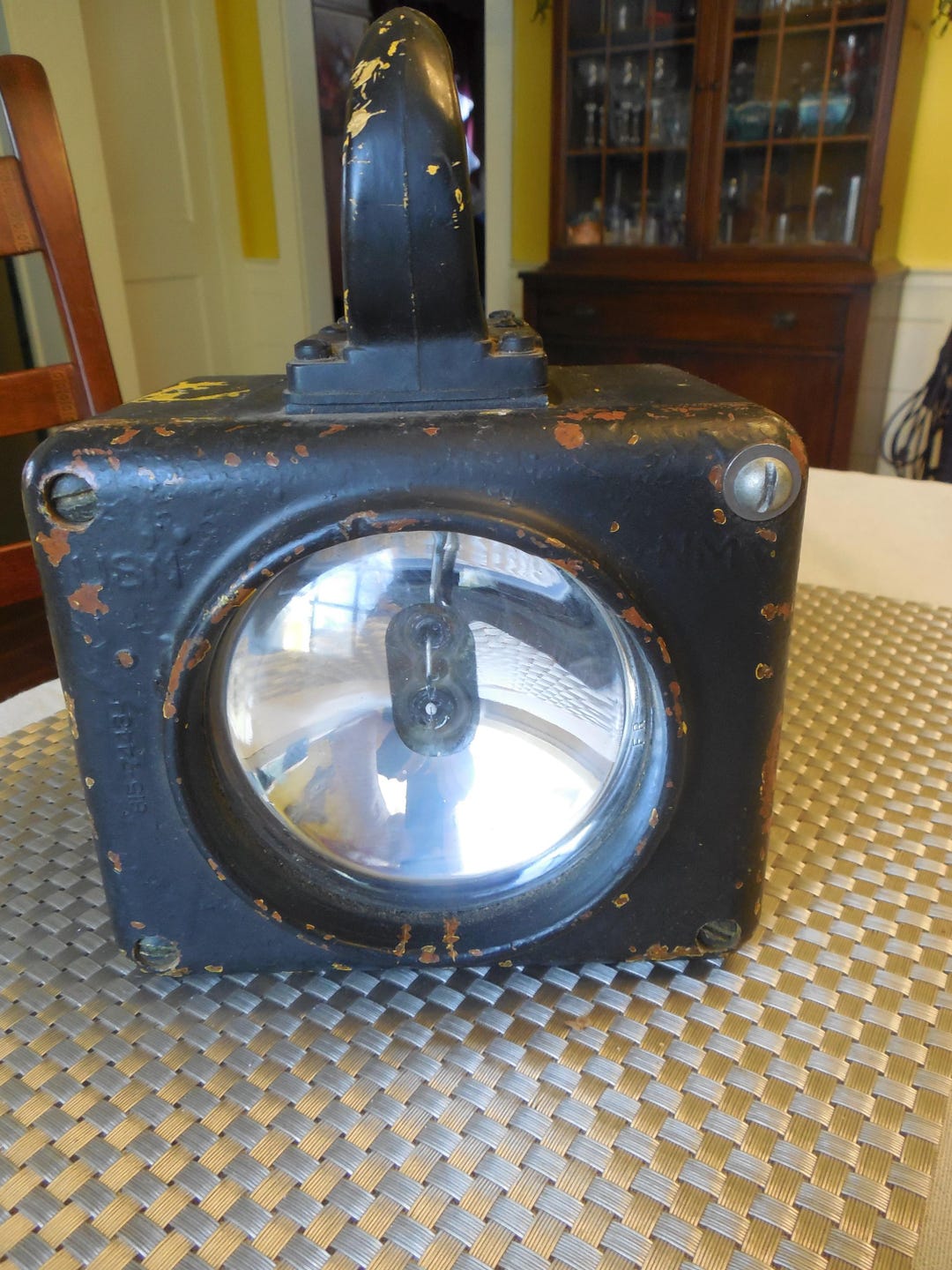 Vintage US Navy Battle Lantern Ship Deck Lamp USB Flashlight Torch, SYM ...