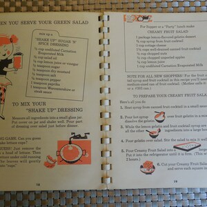 Fun to Cook Book by Margie Blake Carnation Co. 1955 - Etsy