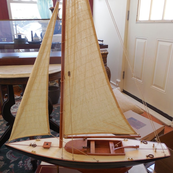 Sailboat Model - Etsy