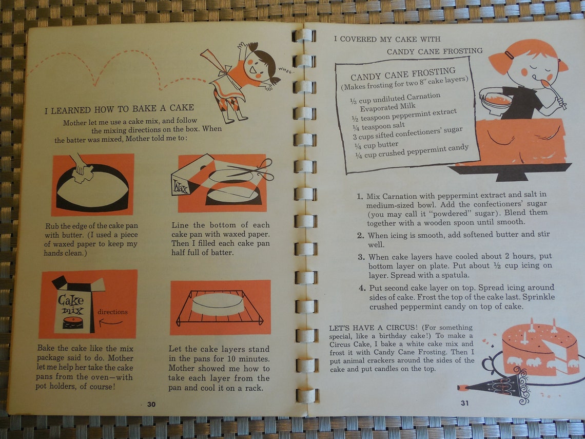 Fun to Cook Book by Margie Blake Carnation Co. 1955 - Etsy