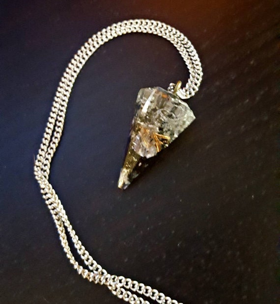 Orgone Pendulum Necklace | Etsy