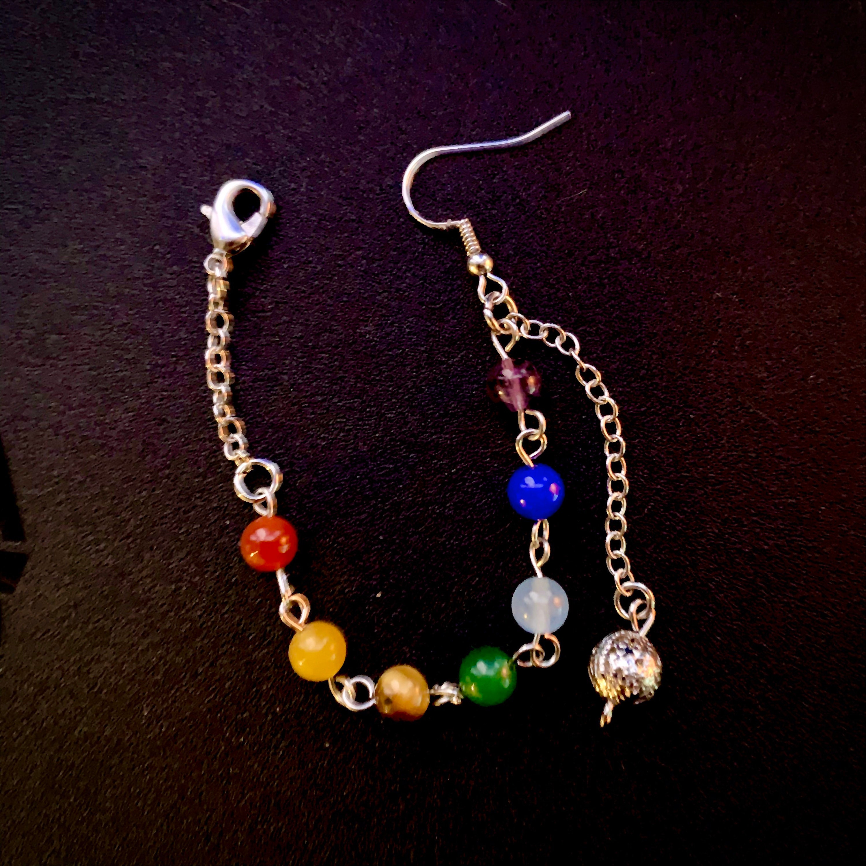 Rainbow Nose Chain - Etsy