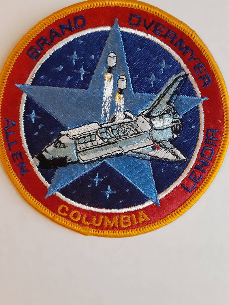 Space Shuttle STS-5 Columbia Mission Patch Pin or Charm - Etsy