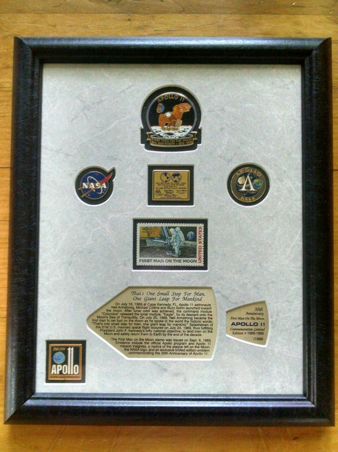 Apollo 11 30th Anniversary Limited Edition - Etsy