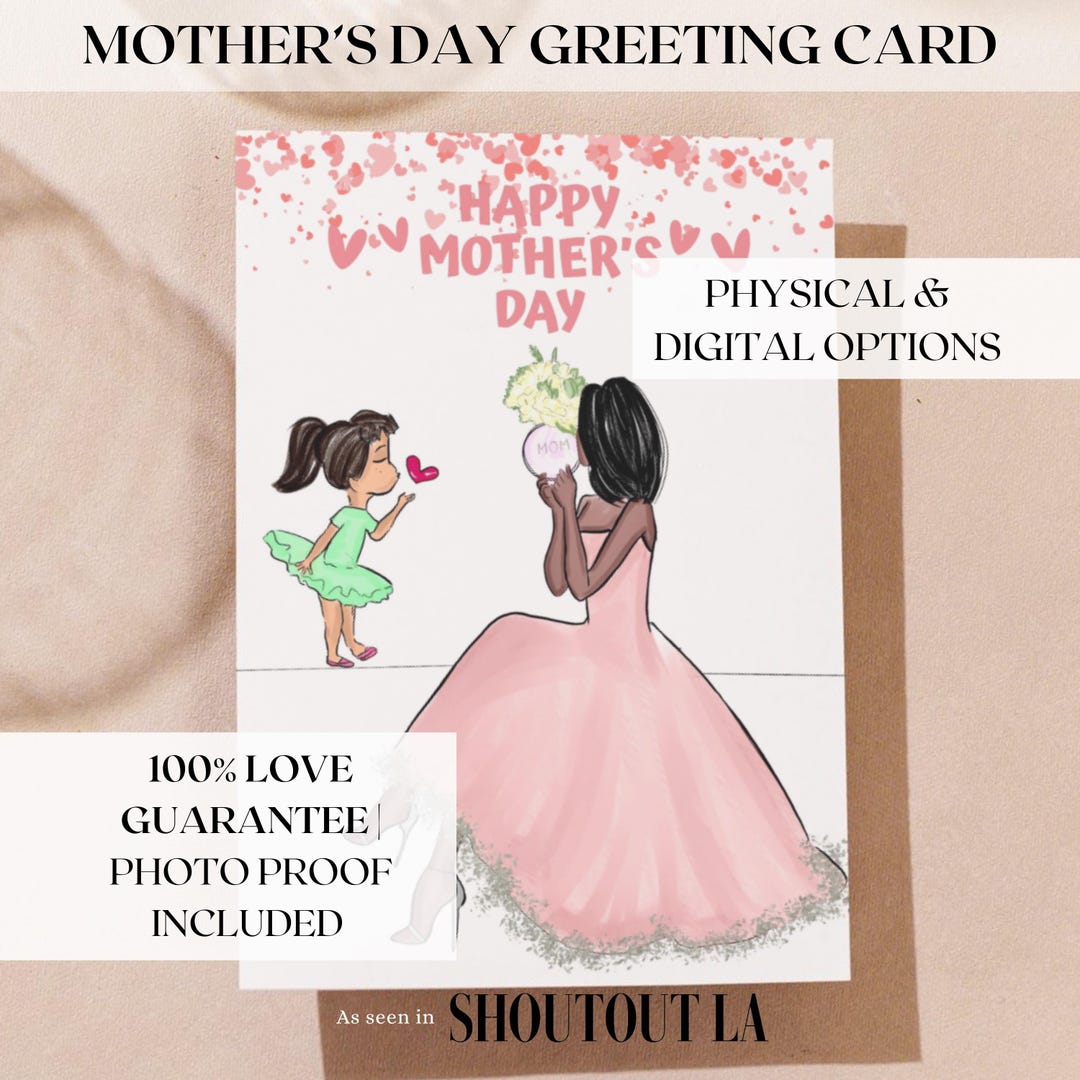 Personalized Digital Mother's Day Card – Last-minute Mother’s Day Gift ...