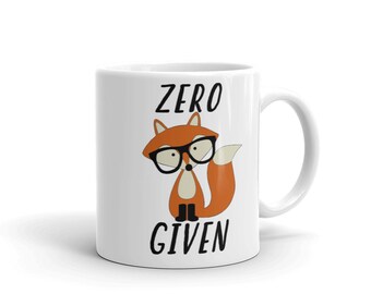 Zero Fox Given Mug | Etsy