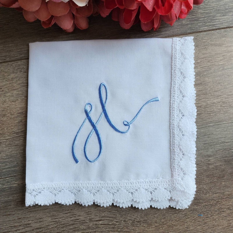 Embroidered Handkerchief - Etsy