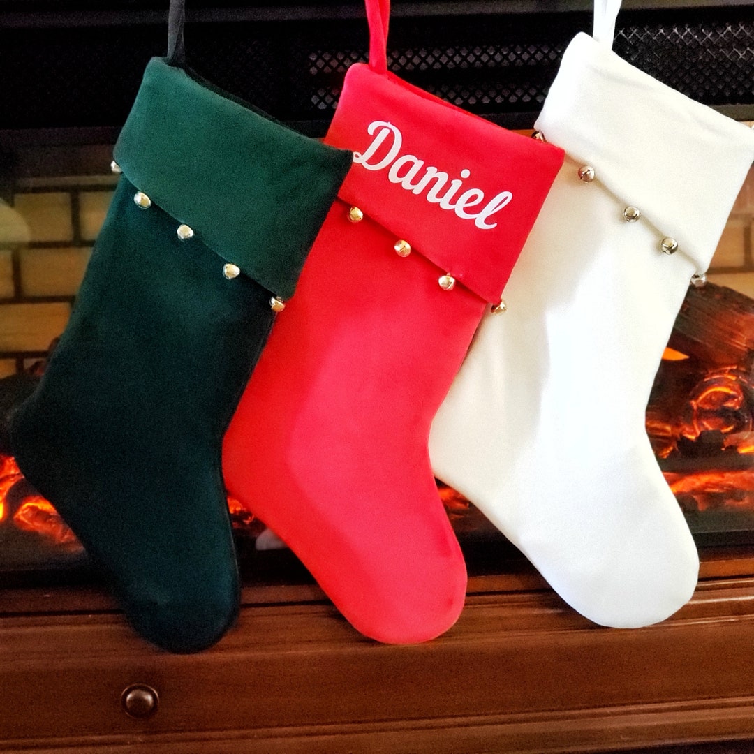 Personalized Christmas Stocking, Custom Christmas Stockings, Monogram ...