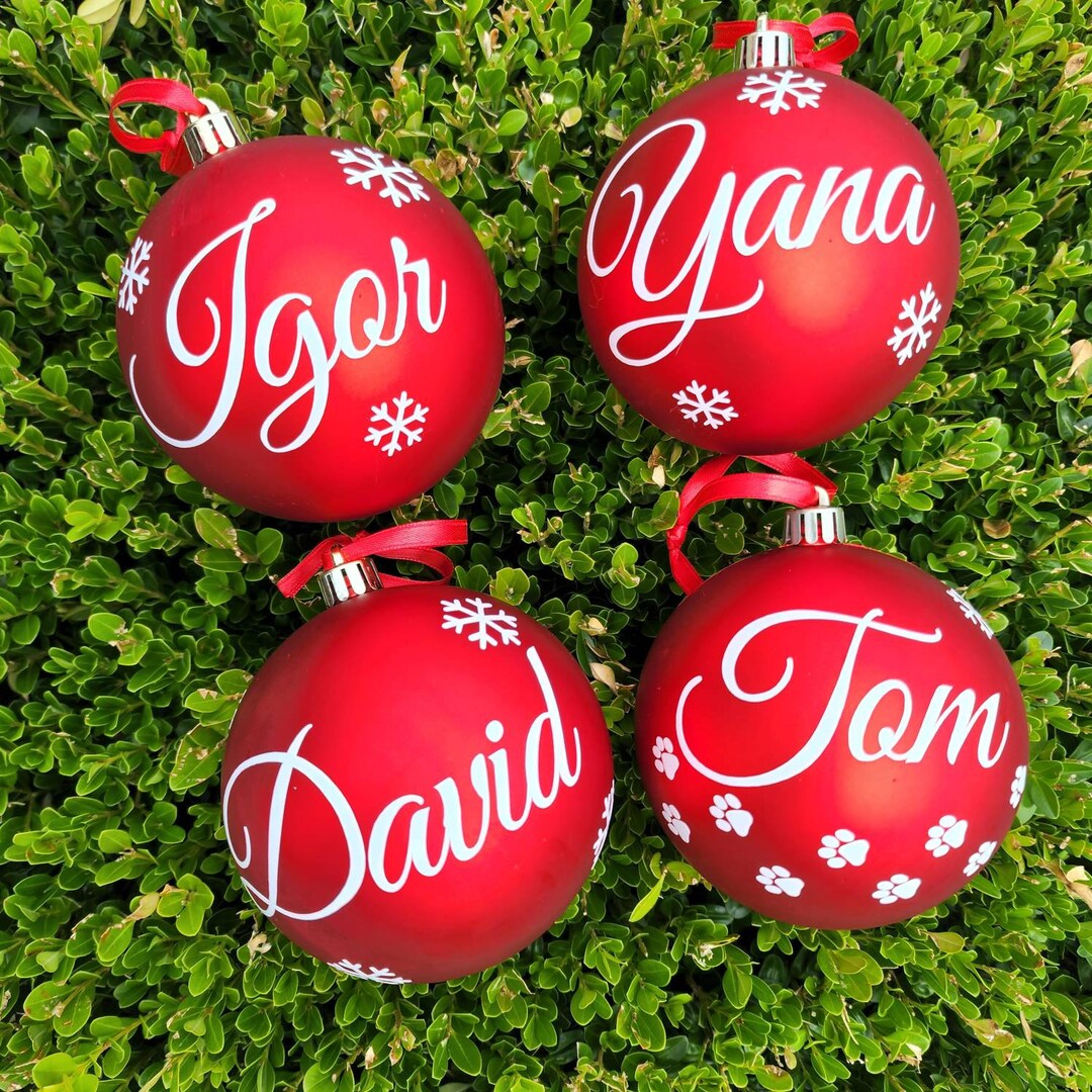 Personalized Christmas Ornaments, Custom Ornaments, Christmas Gifts ...