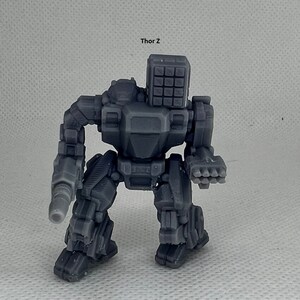 Battletech Thor Mech Tabletop Miniature Variants - Etsy