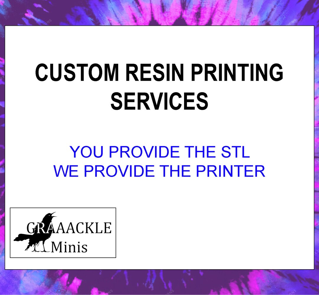 Custom 3D Resin Printing Services MUST Contact Before Purchase - Etsy