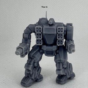 Battletech Thor Mech Tabletop Miniature Variants - Etsy