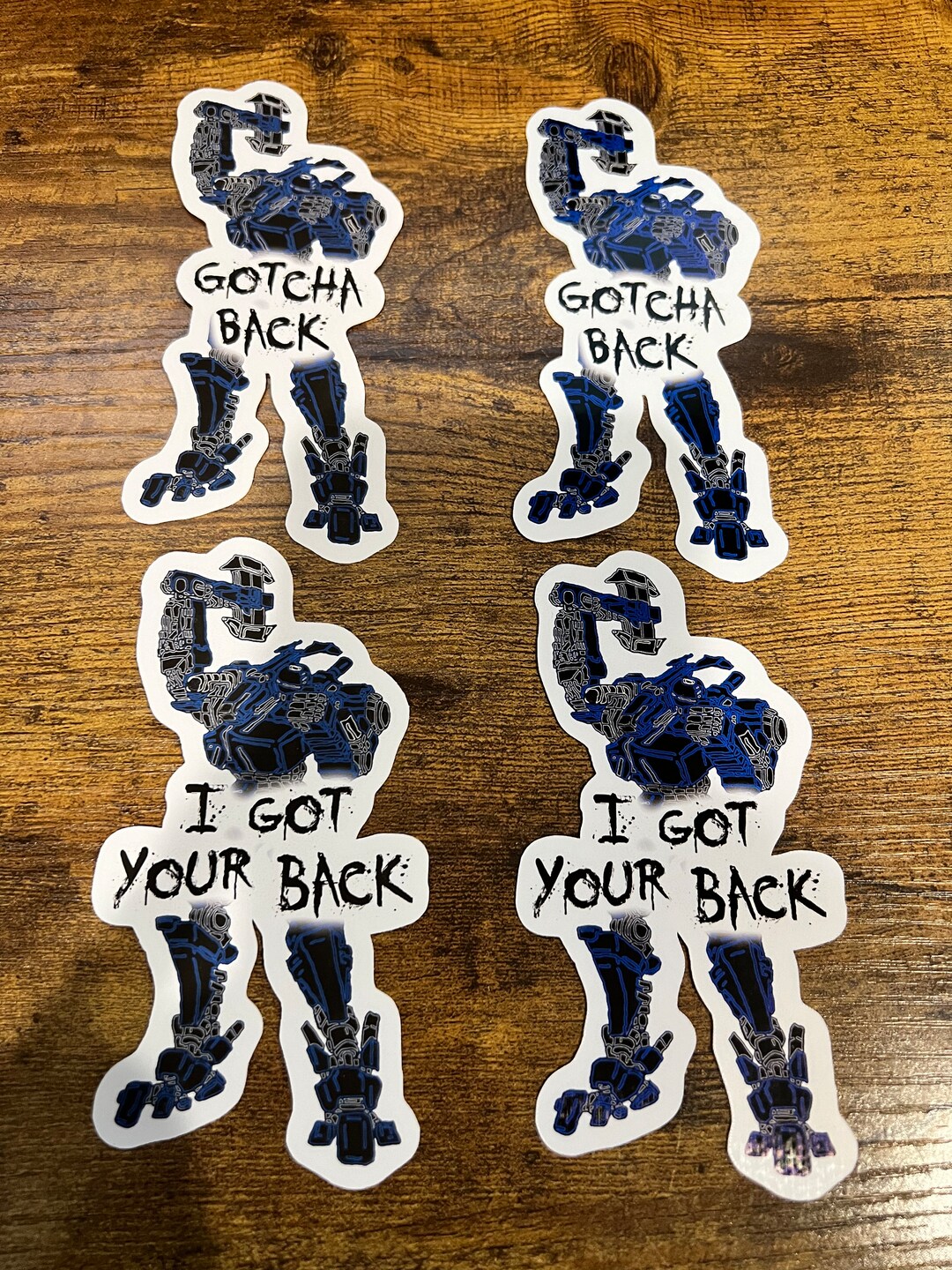 Wood Chopper gotcha Back Sticker - Etsy