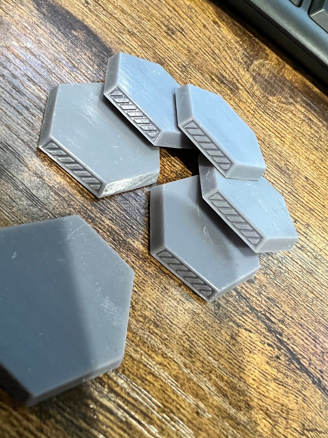 Battletech Tabletop Gaming Hex Bases With Caution Striping - Etsy Canada