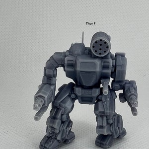 Battletech Thor Mech Tabletop Miniature Variants - Etsy