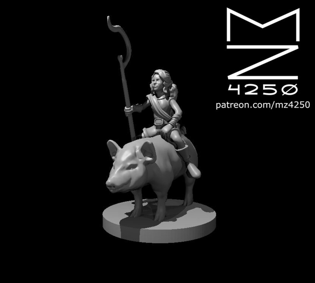 Halfling Druids Tabletop Miniature - Etsy