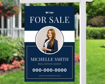 Custom Real Estate Yard Sign With FREE Shipping for Sale Ultra-thick ...