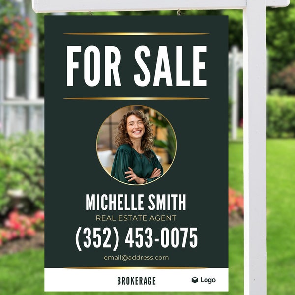 Custom Real Estate Yard Sign With FREE Shipping for Sale Ultra-thick ...