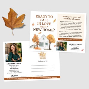 Fall Real Estate Postcards - Personalized Real Estate Mailer Pop by ...