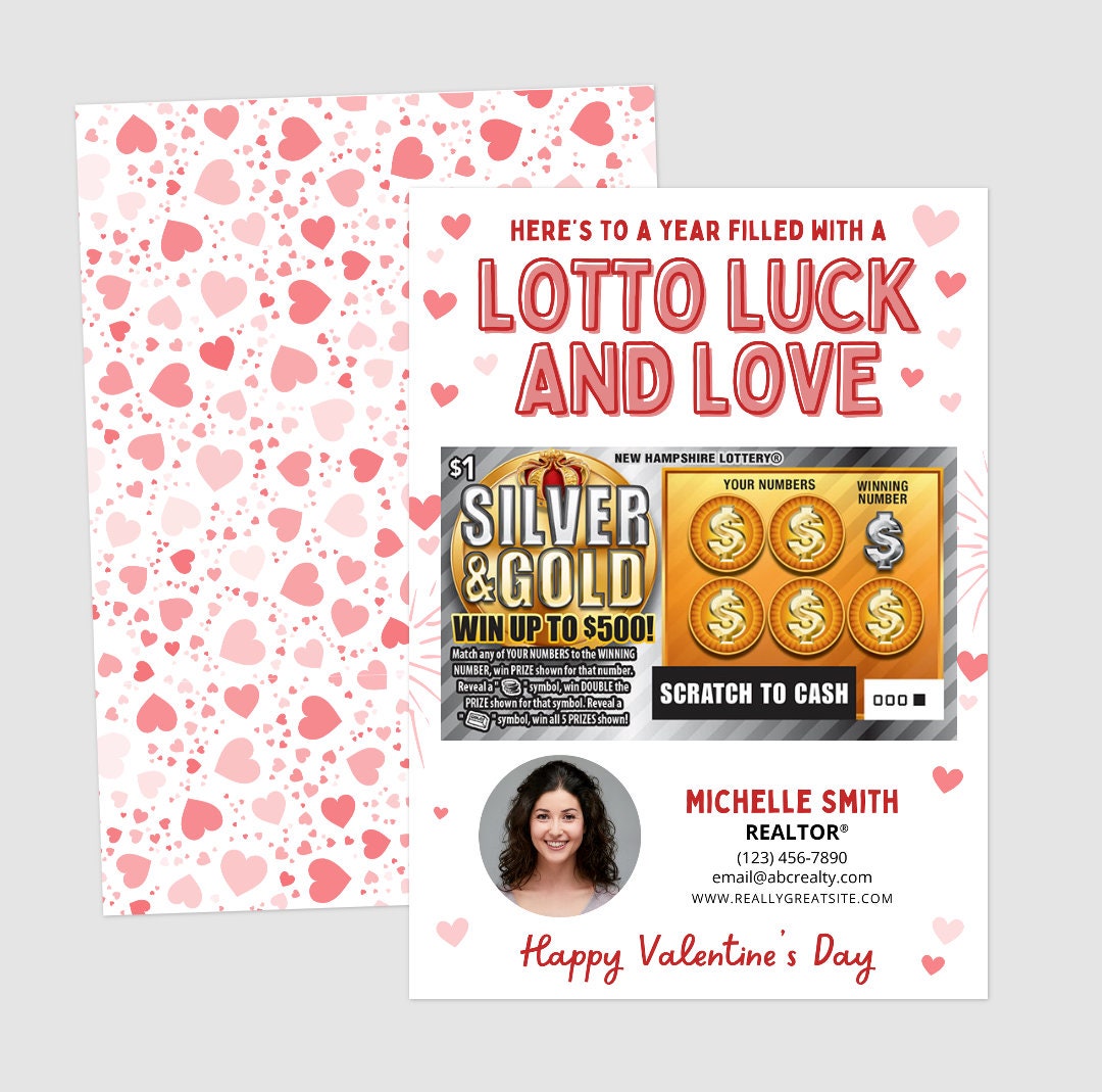 Printed Lotto Luck and Love Mailers - Real Estate, Insurance, Mortgage ...