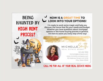 SET of halloween Can Be Spooky Real Estate Agent - Etsy