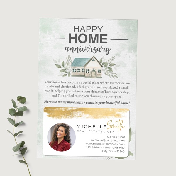 Home Anniversary Cards - Etsy