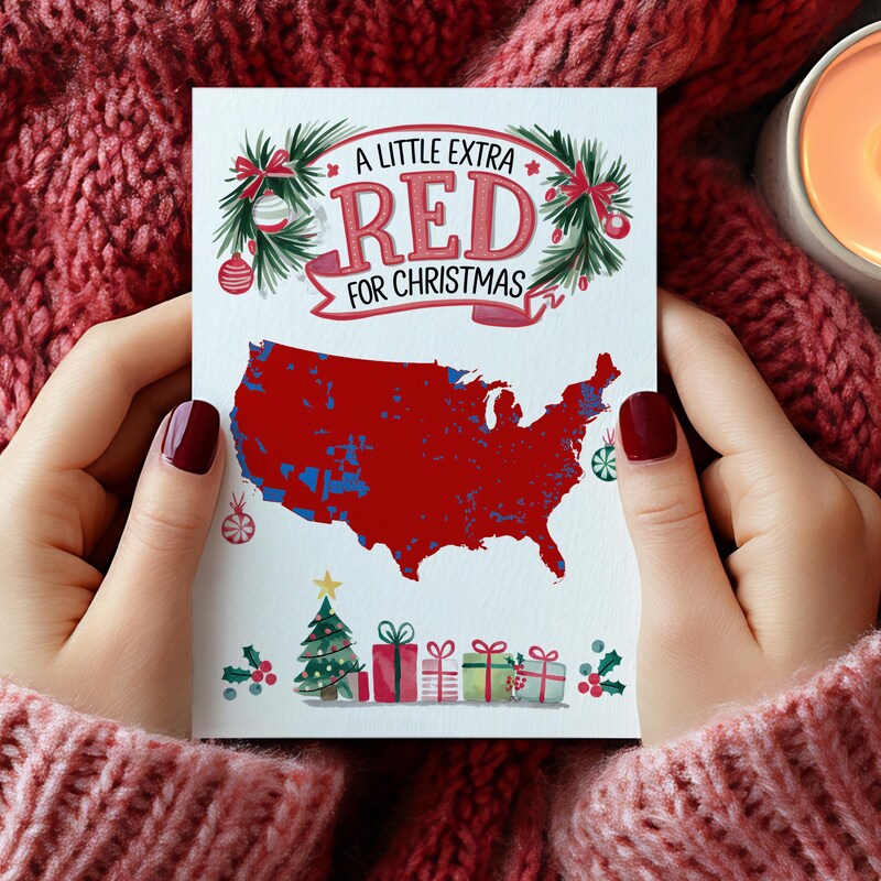 Trump Christmas Card - Etsy