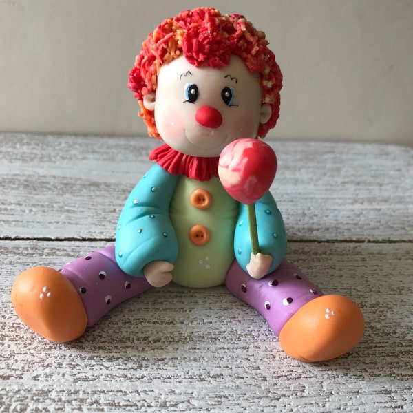 Clown Cake Toppers - Etsy