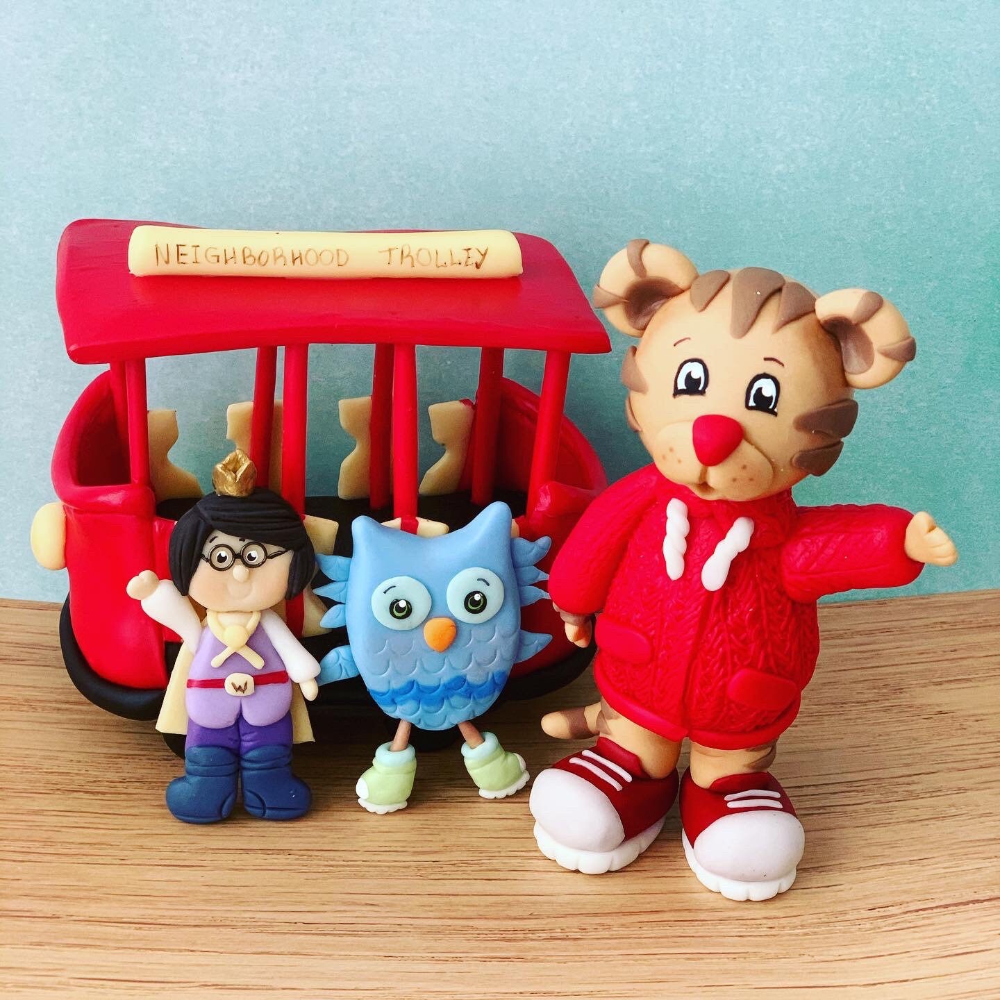 Daniel Tiger Trolley Cake