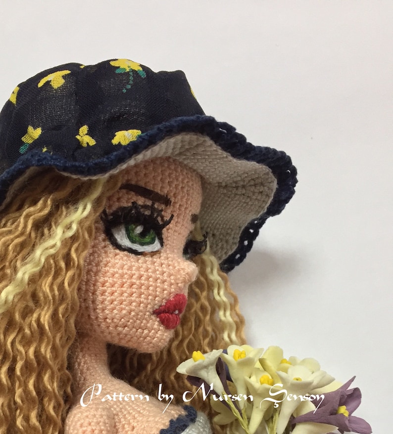 CROCHET HEAD PATTERN Nisan Doll Head Pattern 22 Pages and 6 - Etsy