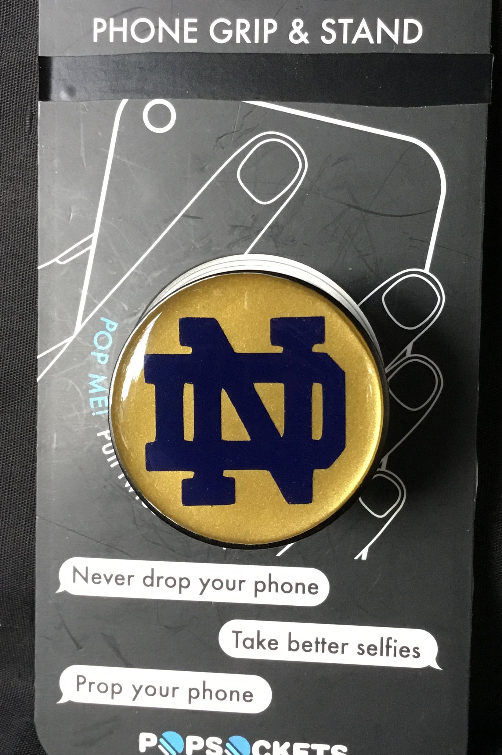 Classic Notre Dame Popsocket Decal | Etsy