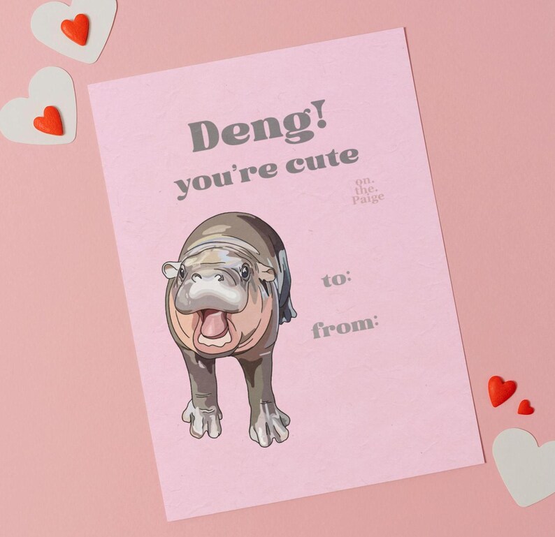 Tarjetas meme de San Valentín 2025: paquete de descarga DIGITAL 1 ...