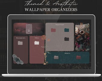 Serenity | Themed Desktop Organizer Wallpaper & Folder Icons Set｜mac ...