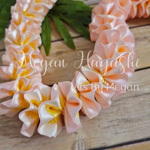 Ribbon Lei, Flower Ribbon Lei, Graduation Lei, Girls Graduation Lei ...
