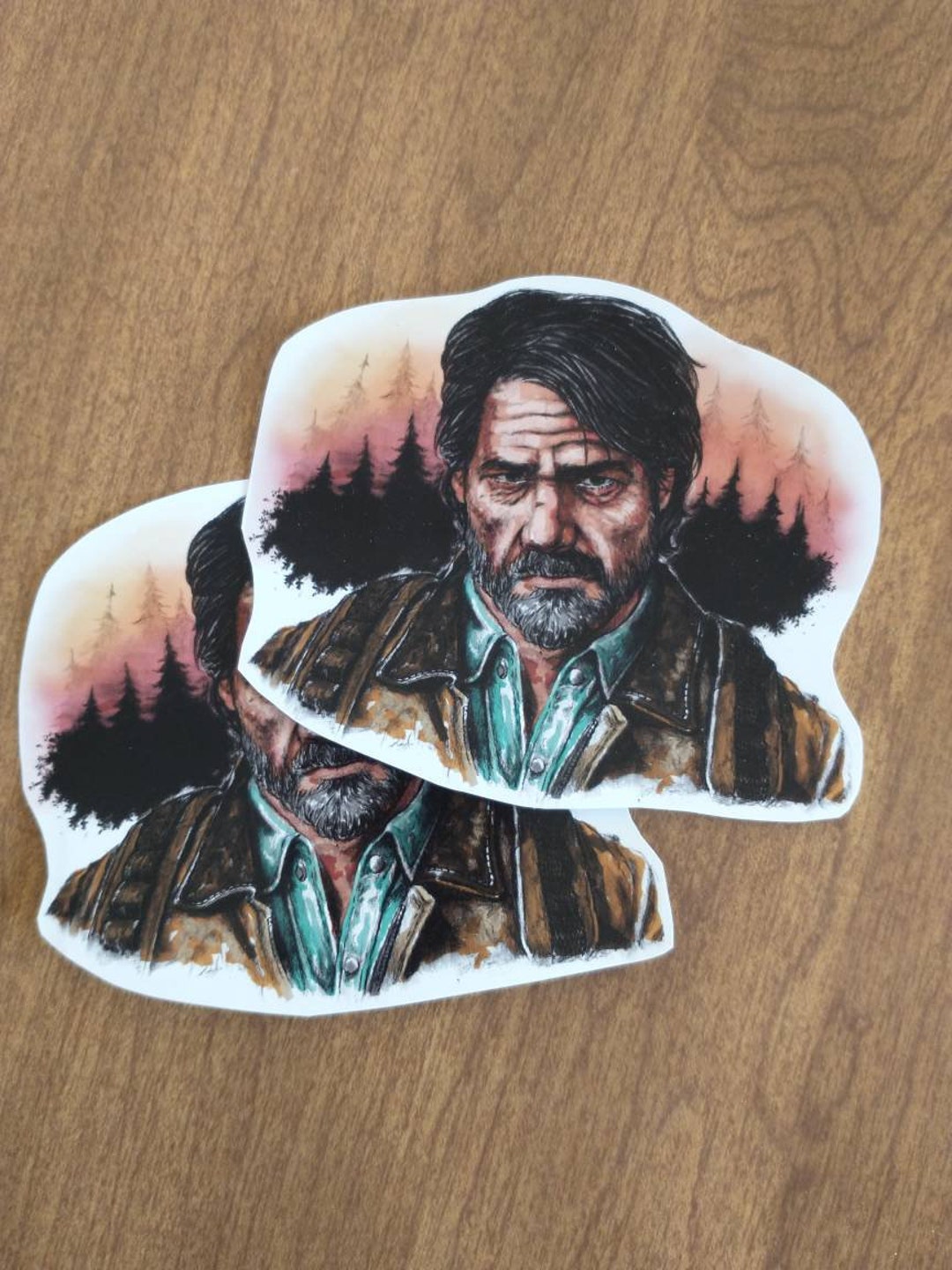 The Last of Us Part II Joel Miller Forest Stickers - Etsy