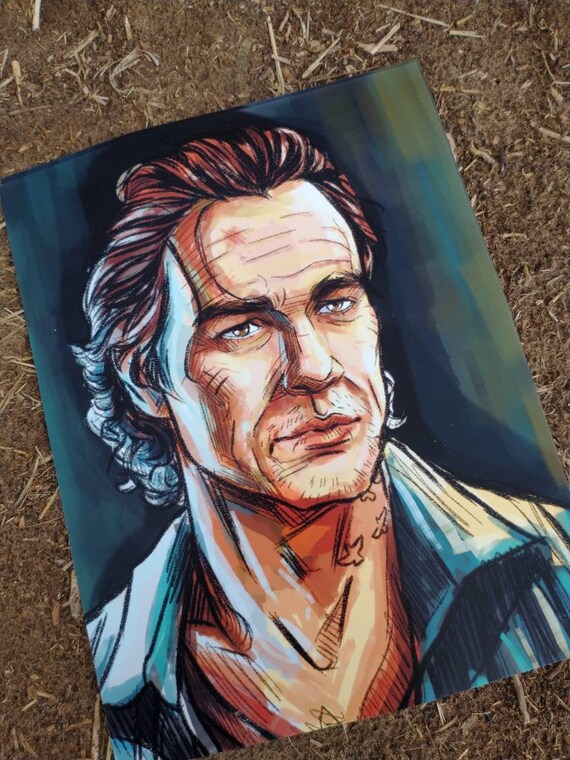 Sam Drake Uncharted 4: A Thief's End Art print poster | Etsy