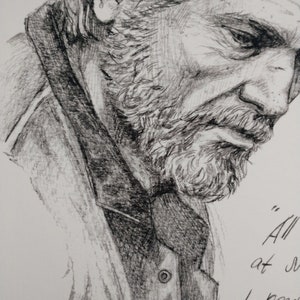 The Last of Us Joel Miller Art Print Poster - All the Promises - Etsy