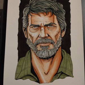 The Last of Us Joel Miller 8.5x11 Art Print - Design 3 of 3 - Etsy